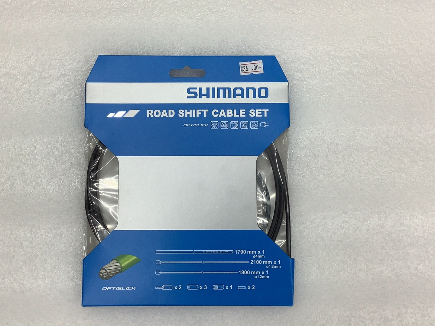 Shimano Road Shift Cable Set Optislick – HD Bike and Sport